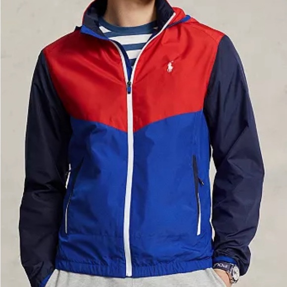Polo Ralph Lauren | Jackets & Coats | Mens Colorblocked Waterrepellent ...